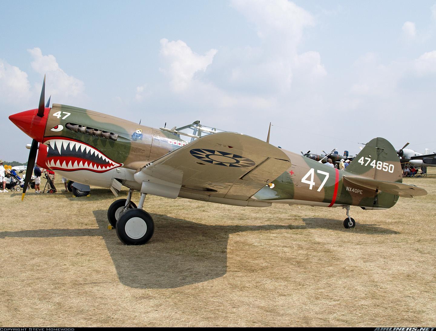 飞行的战斧：美国寇蒂斯P40战斗机 - 知乎