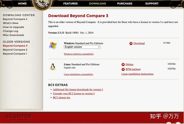 Beyond Compare使用和安装教程 - 知乎
