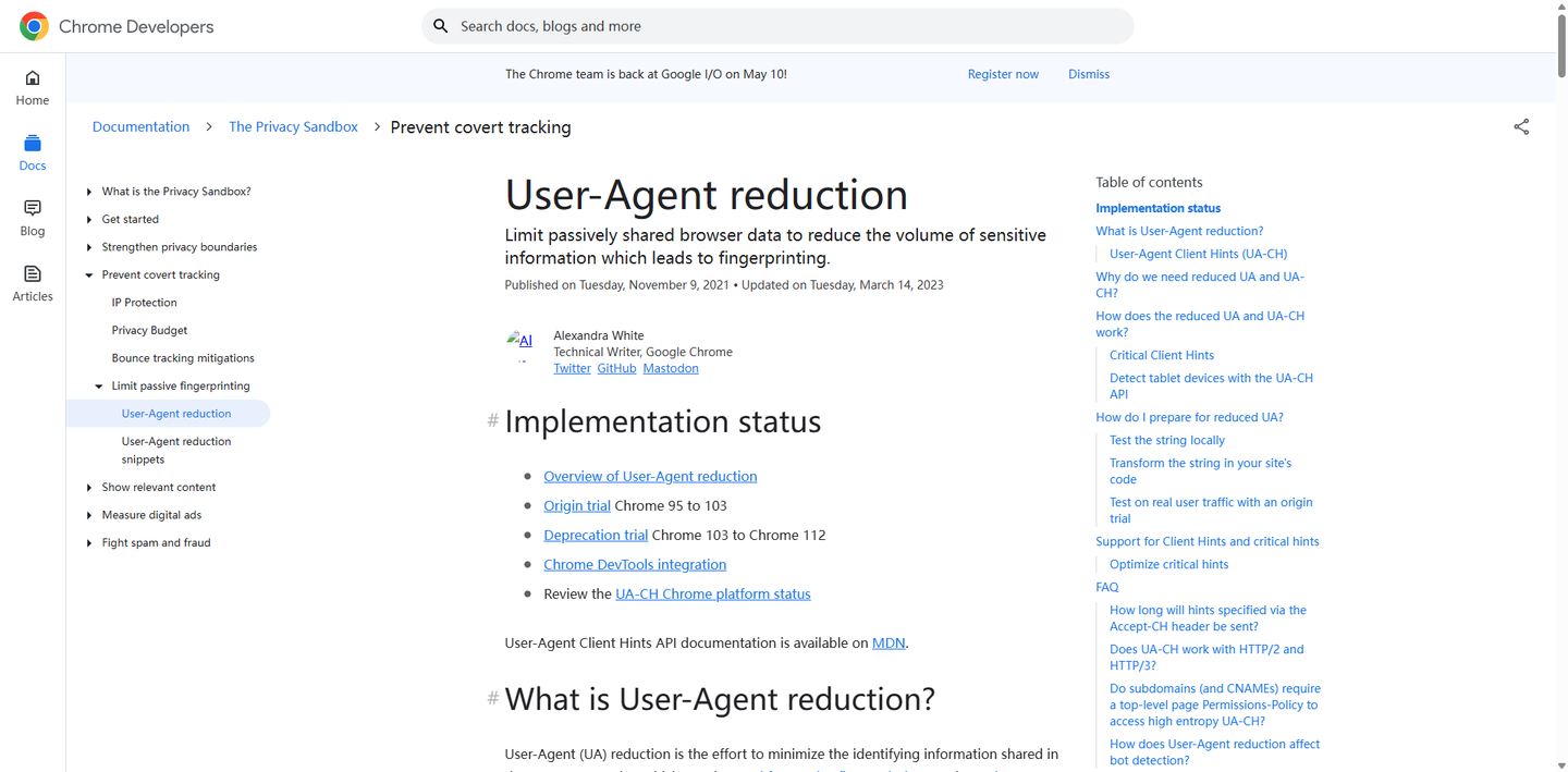 从 User-Agent 到 Client Hints：浏览器指纹的真实演进与行业误区 - 知乎