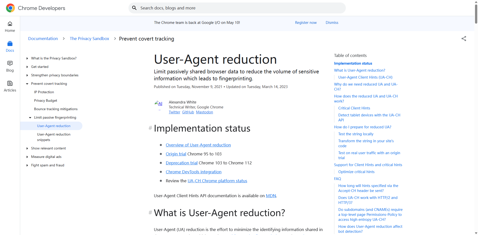 从 User-Agent 到 Client Hints：浏览器指纹的真实演进与行业误区 - 知乎