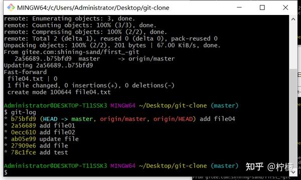 Git克隆仓库代码更新 - 知乎