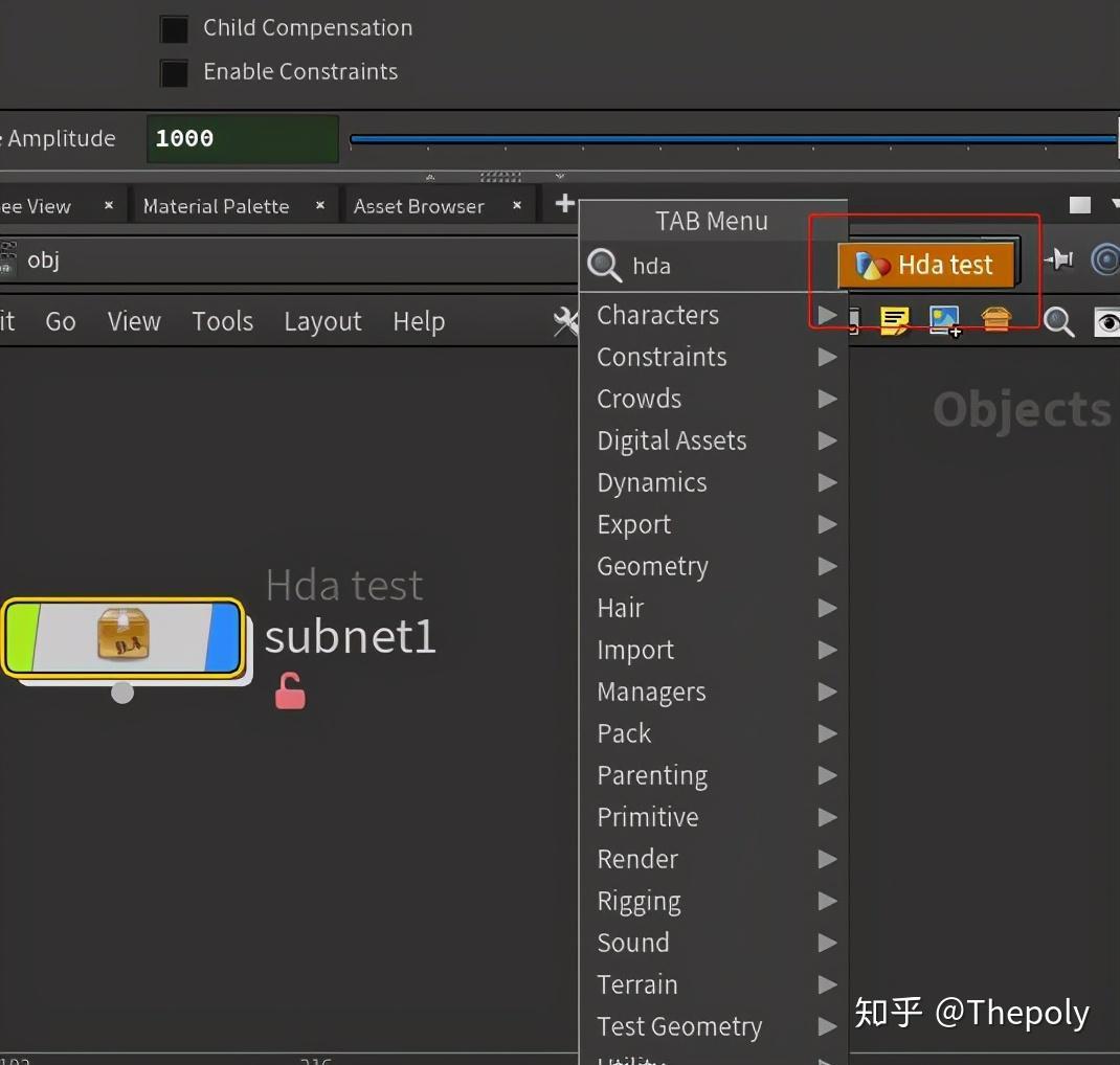 据说很灵最后系列 Houdini数字资产HDA（Digital Assets）的创建 - 知乎