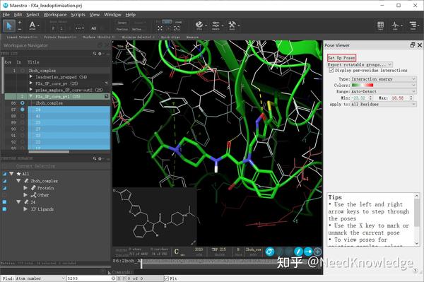Schrödinger教程 | Structure-Based Lead Optimization with Glide and MM-GBSA - 知乎