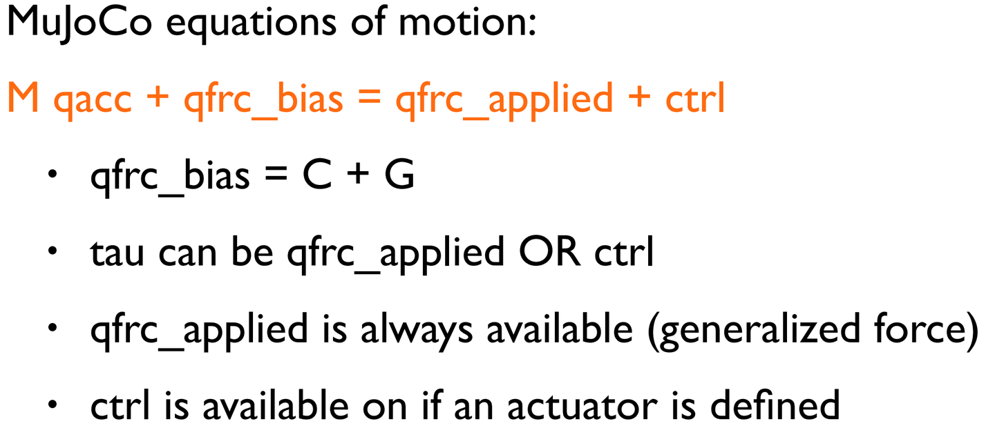 MuJoCo入门篇06. 运动控制Model-Based Control - 知乎