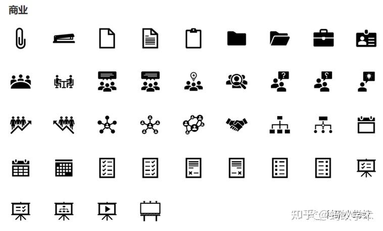 PPT中自带的图标最全总结 - 知乎