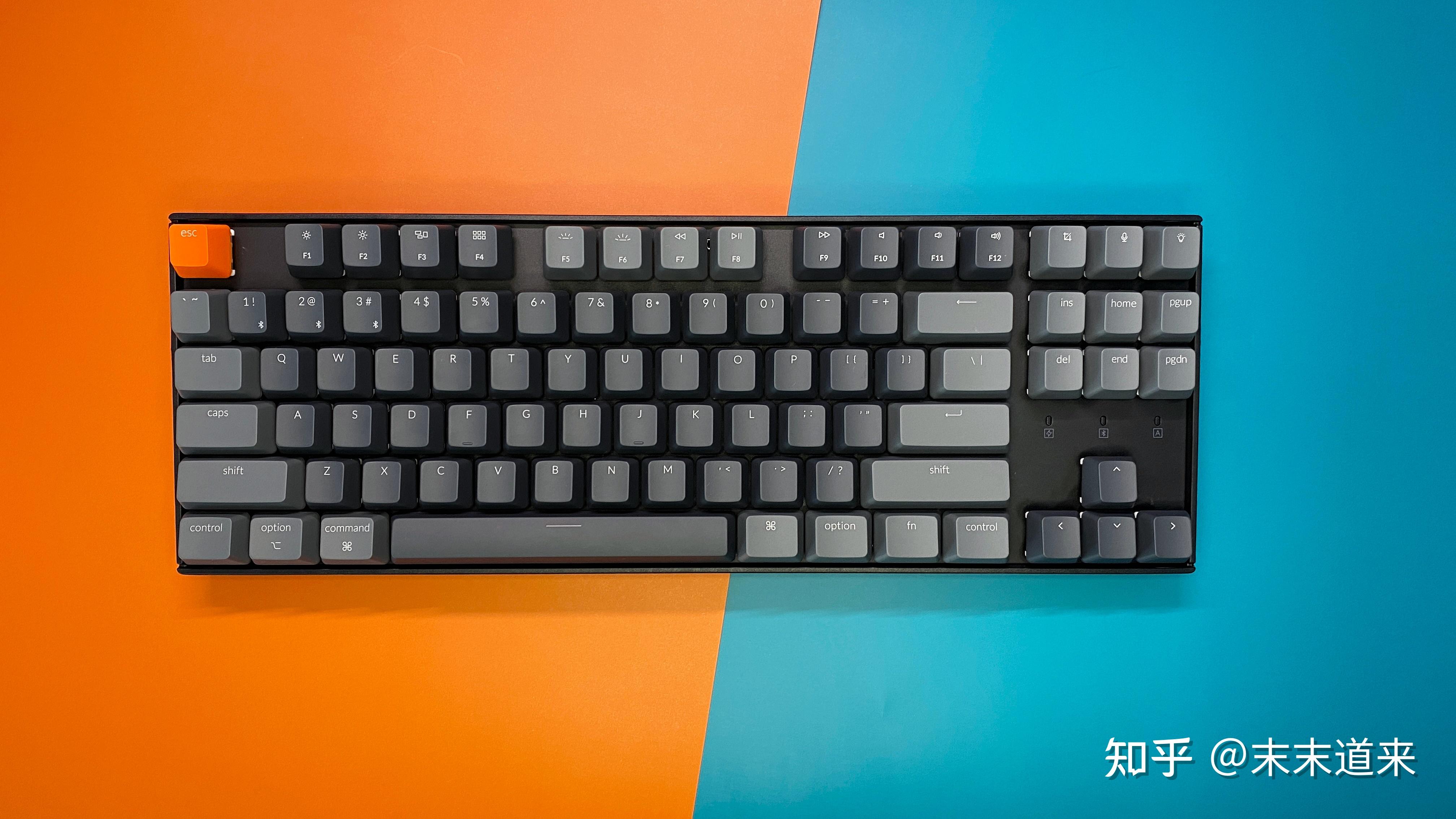 最适合 Mac电脑的机械键盘的“keychron K8”实际上手体验～京东京造名不副实？