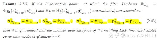 OpenVINS (7)- 能观一致性分析和FEJ - 知乎