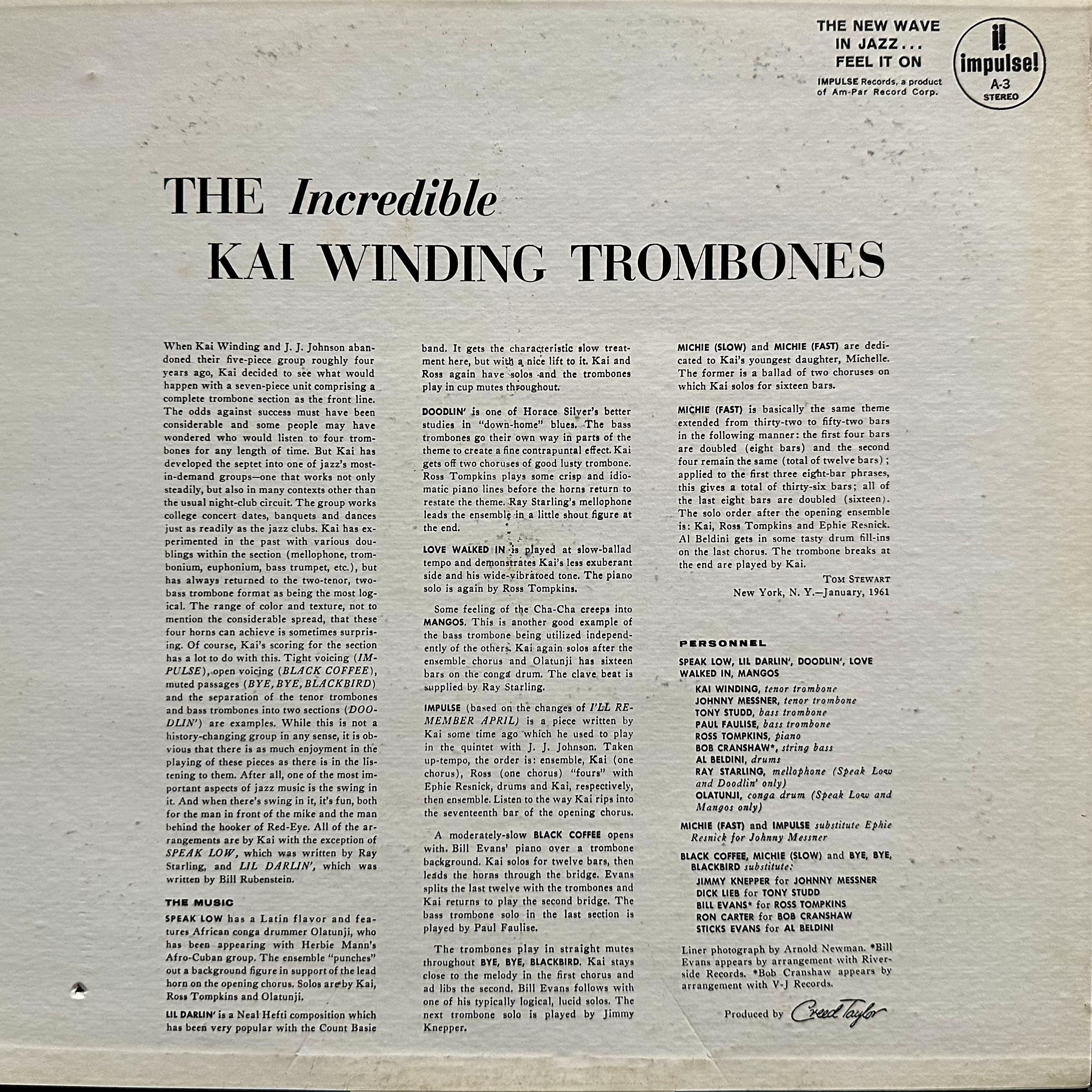 The Incredible Kai Winding Trombones - 知乎