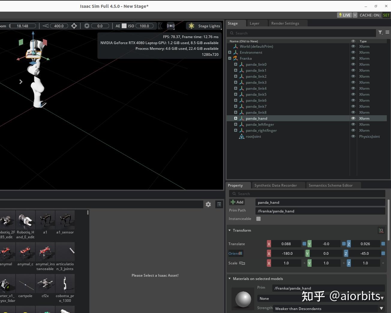 NVIDIA Isaac Sim 4.5 入门教程 1：2025 新版特性与基础操作 - 知乎