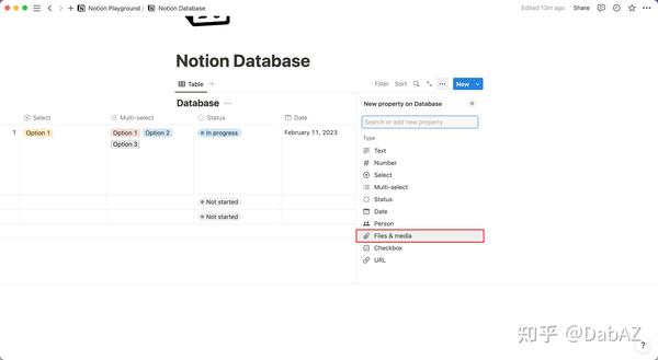 Notion Database（数据库）简明教程（第一部分） - 知乎