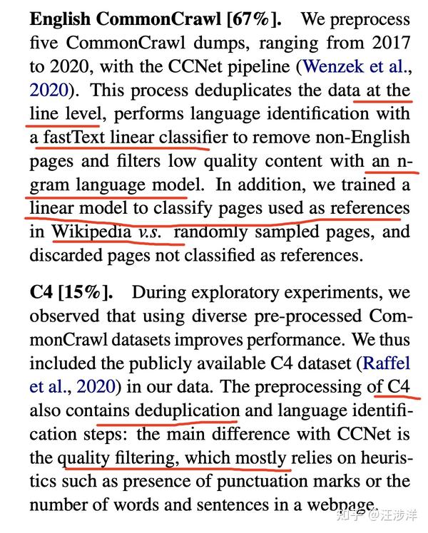 LLM pre-training dataset调研分析 - 知乎