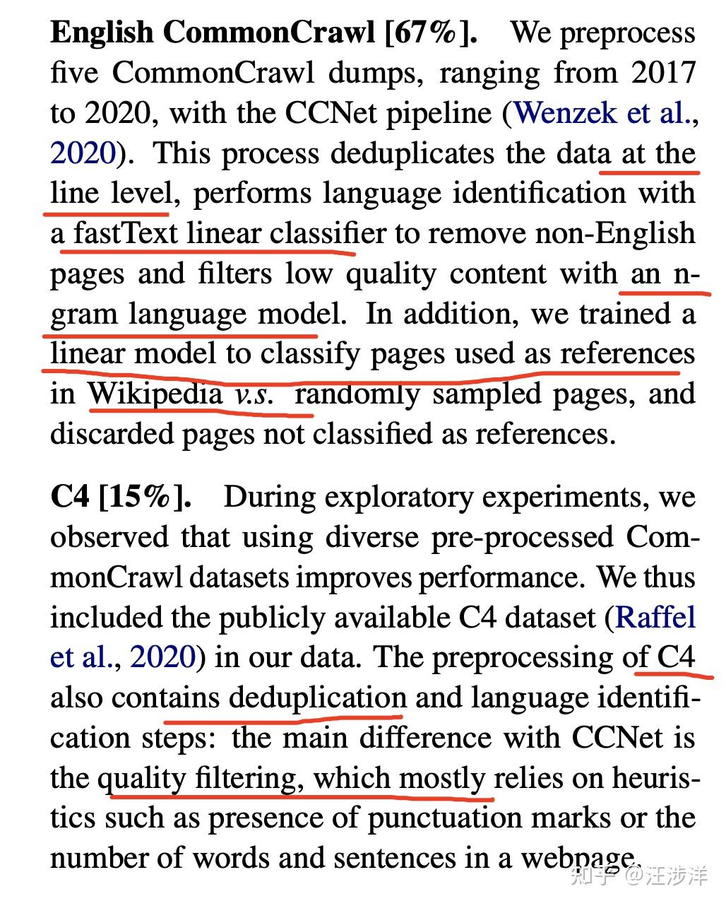 LLM pre-training dataset调研分析 - 知乎