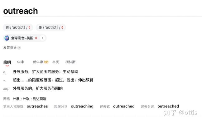 外企说的outreach究竟是什么意思？ - 知乎