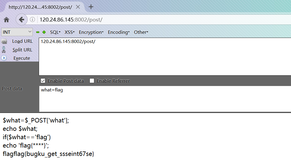 bugku web基础$_POST（三种方案） - 知乎