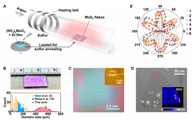 Science Advances：MoS2生长机理研究 - 知乎