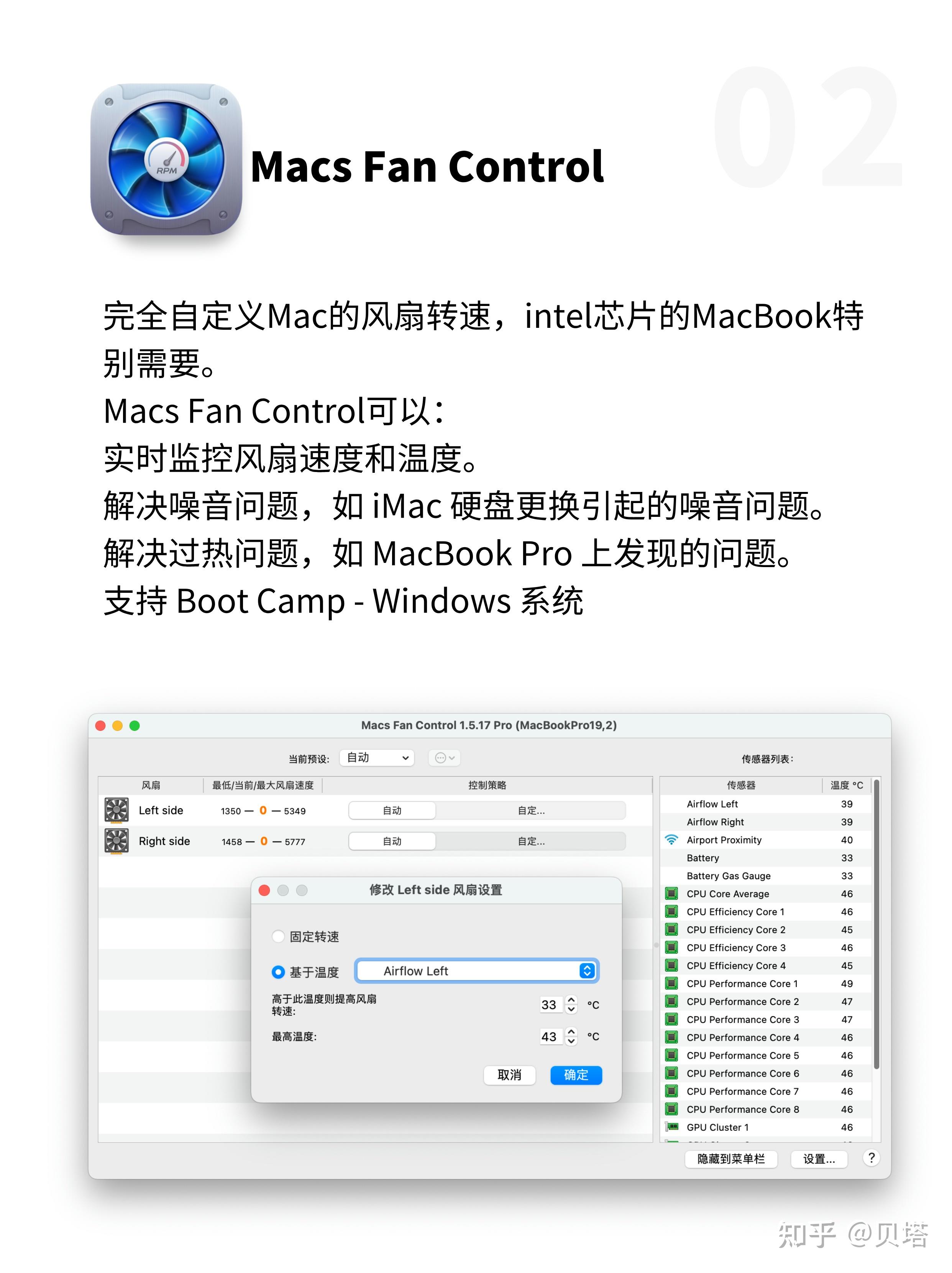 Mac电脑宝藏软件之Macs Fan Control - 知乎