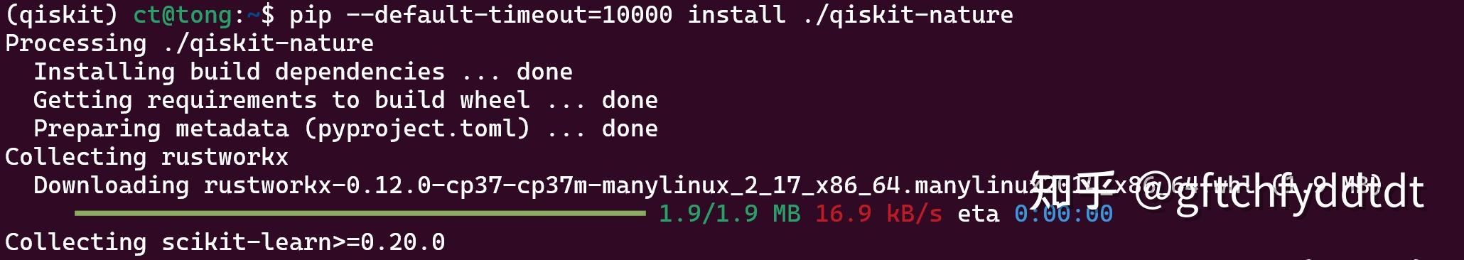 安装Qiskit以及qiskit-nature - 知乎