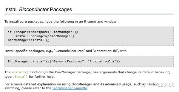 [R][Bioconductor] 从安装开始：BiocLite 到 BiocManager - 知乎
