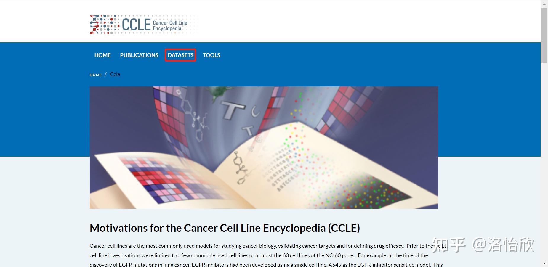 CCLE数据库使用指南（更新后版本） - 知乎