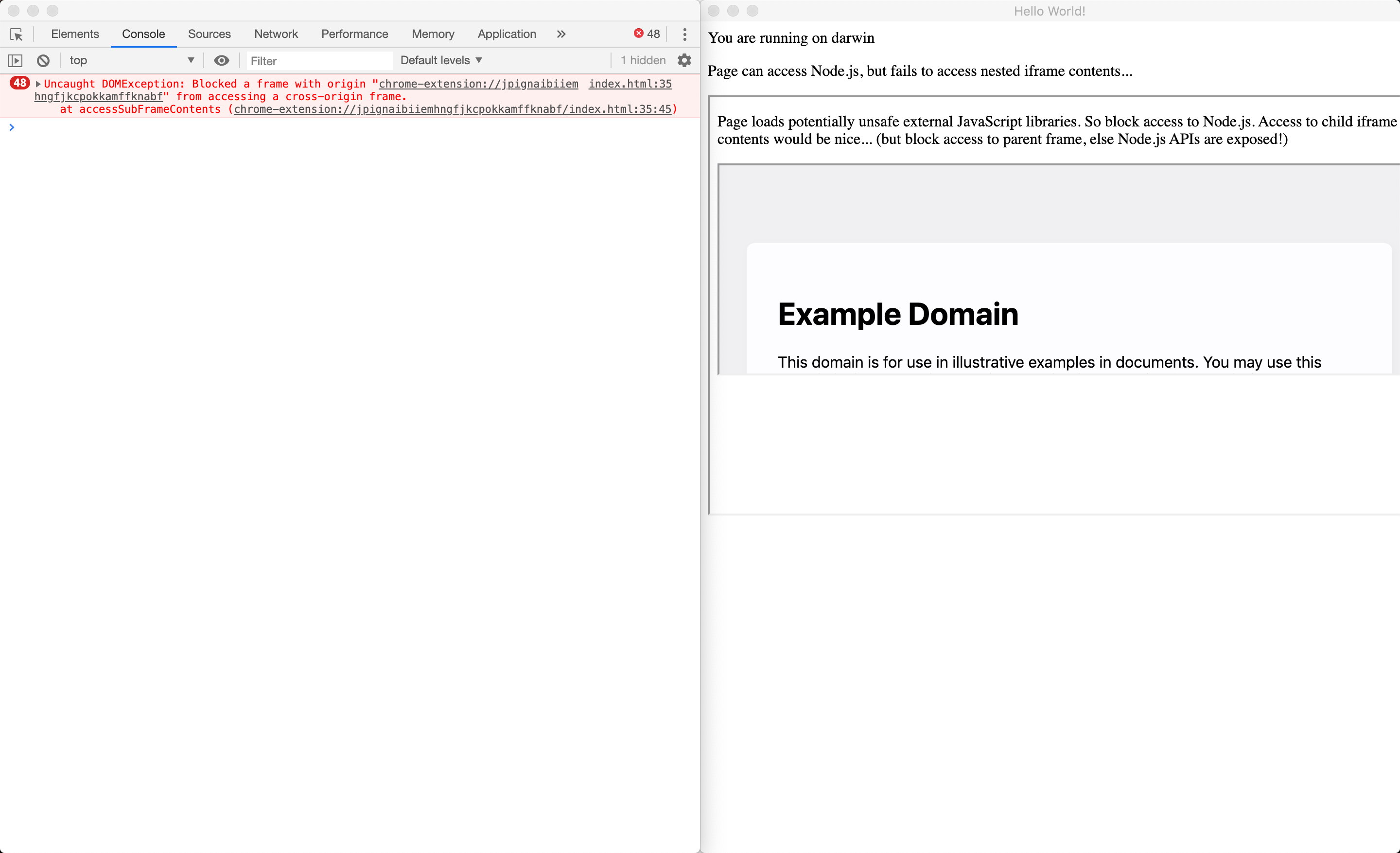 用 iframe 和 postMessage 跨域陷阱解决方案 - 知乎