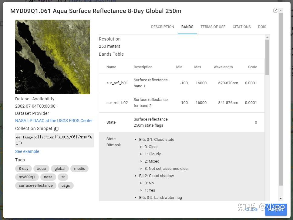 GEE实验4：MODIS不同系列产品整合 - 知乎
