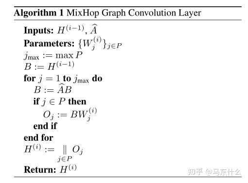 MixHop: Higher-Order Graph Convolutional Architectures via Sparsified Neighborhood Mixing - 知乎