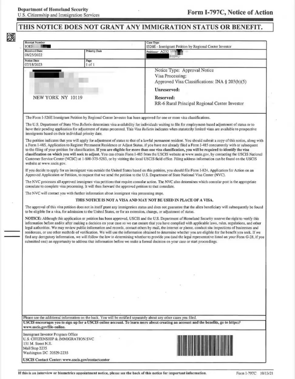 EB-5新政下，首个I-526E获批！各类移民申请的批准与审批数据！万瑞海外 - 知乎