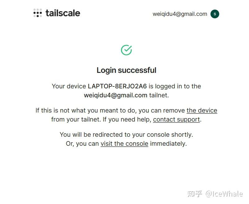 使用Tailscale，实现远程访问CasaOS - 知乎