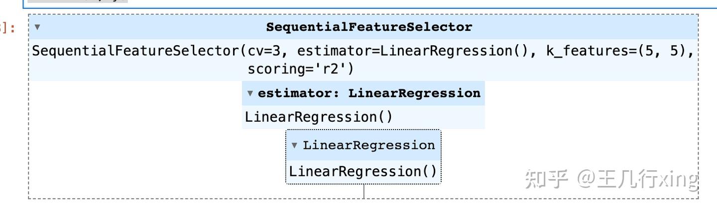 Python mlxtend 快速实现逐步回归 step wise regression - 知乎