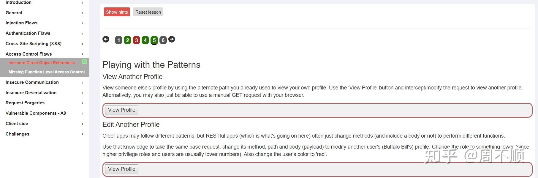 webgoat-Insecure Direct Object References-修改账户信息 - 知乎
