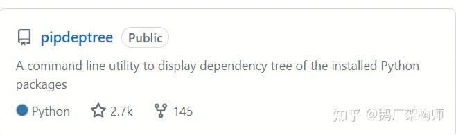 pipdeptree - 从初学者到maintainer - 知乎