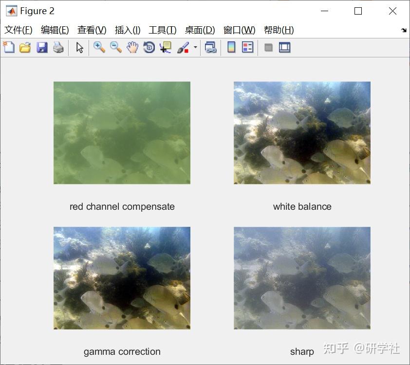 水下图像融合增强（Matlab代码实现） - 知乎