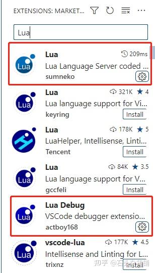 VSCode配置Lua运行环境 - 知乎