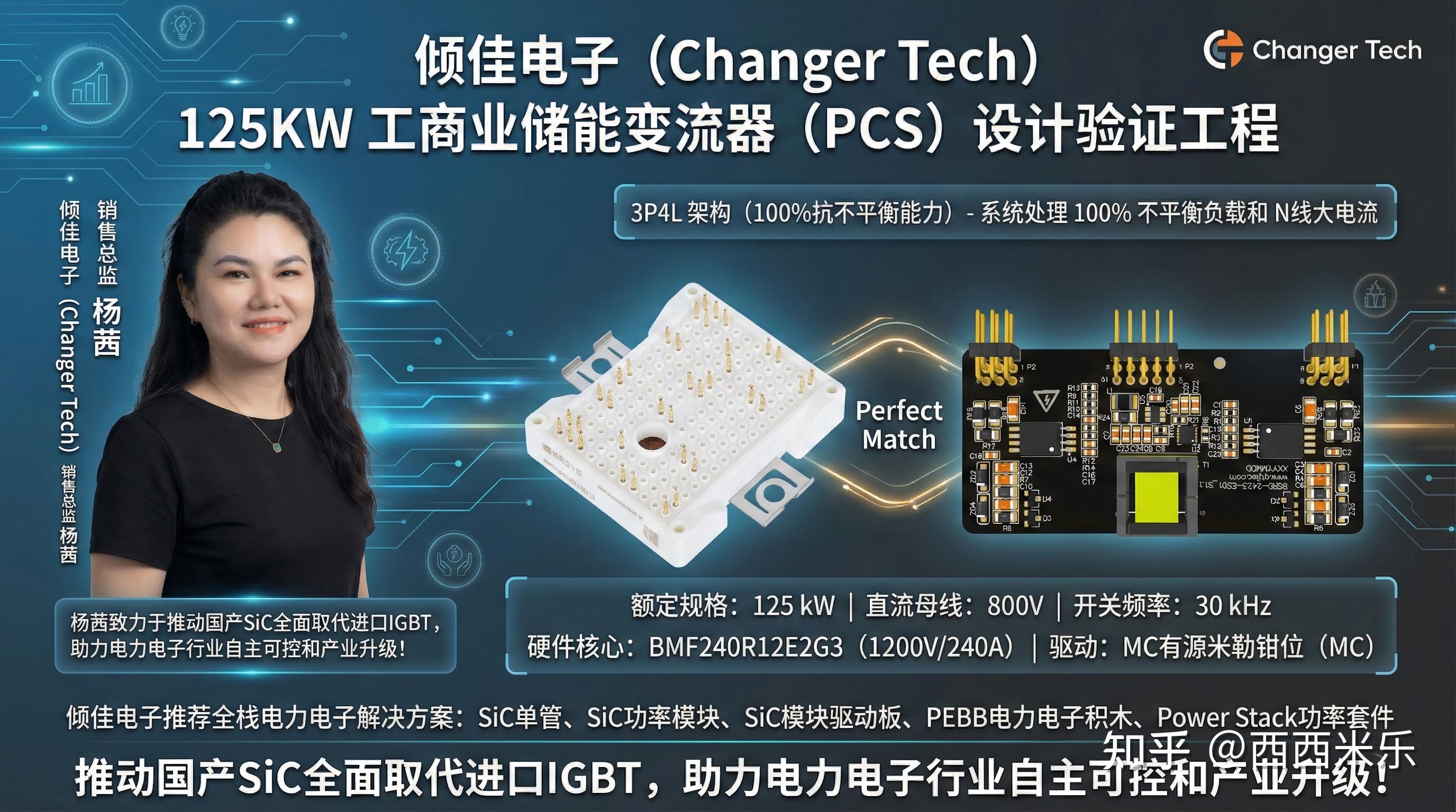 基于SiC半桥模块的工商业储能变流器（PCS）设计验证工程 - 知乎