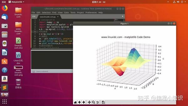 Python Matplotlib绘图示例 绘制三维图形 知乎