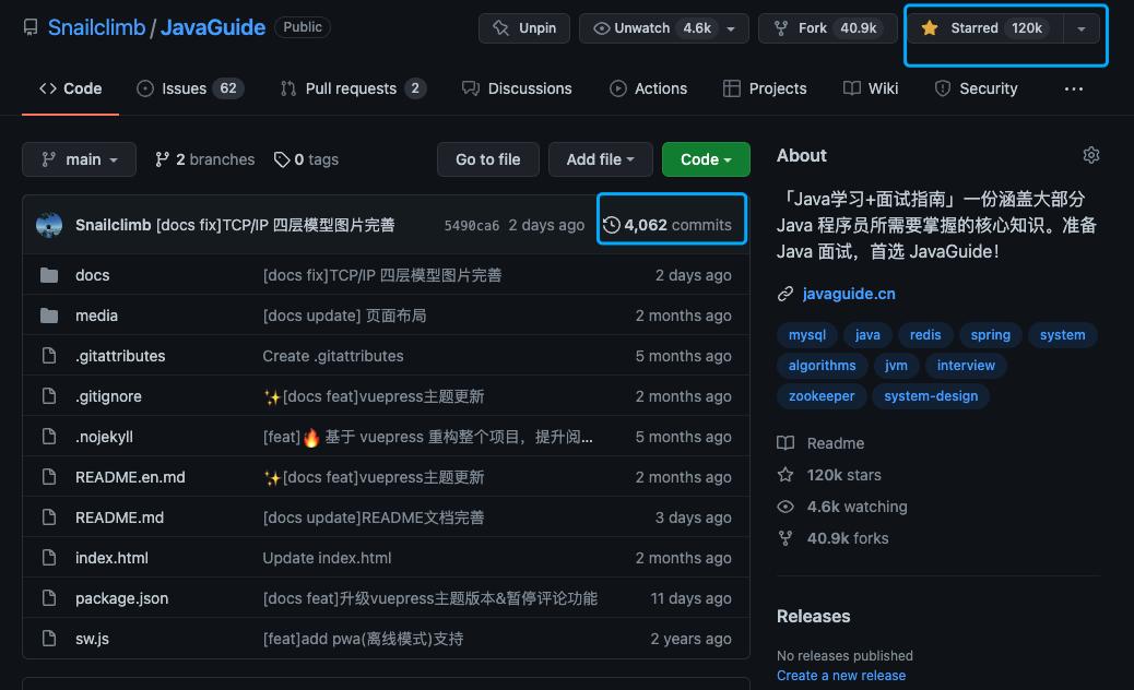 Github 标星 120k！2023 最新Java 学习线路图重磅来袭| JavaGuide - 知乎