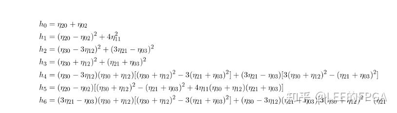 Hu距（Hu Moments）图像距介绍 - 知乎