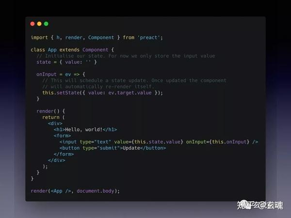 Preact（React）核心原理详解