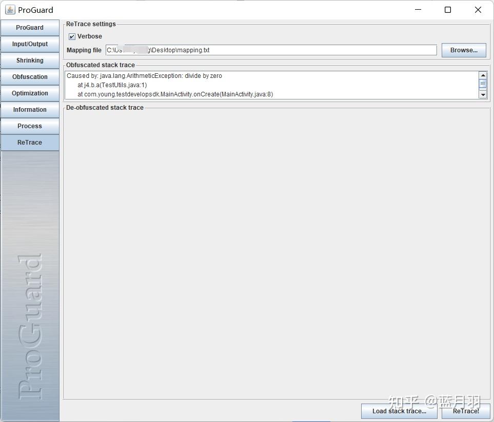 Android 利用 proguardgui.bat 还原混淆代码 - 知乎
