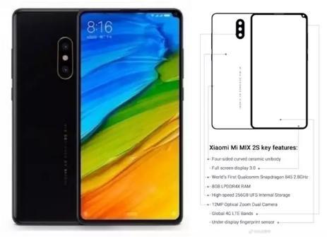 屏下指纹、无下巴、近100%屏幕小米MIX2S实现了！ - 知乎