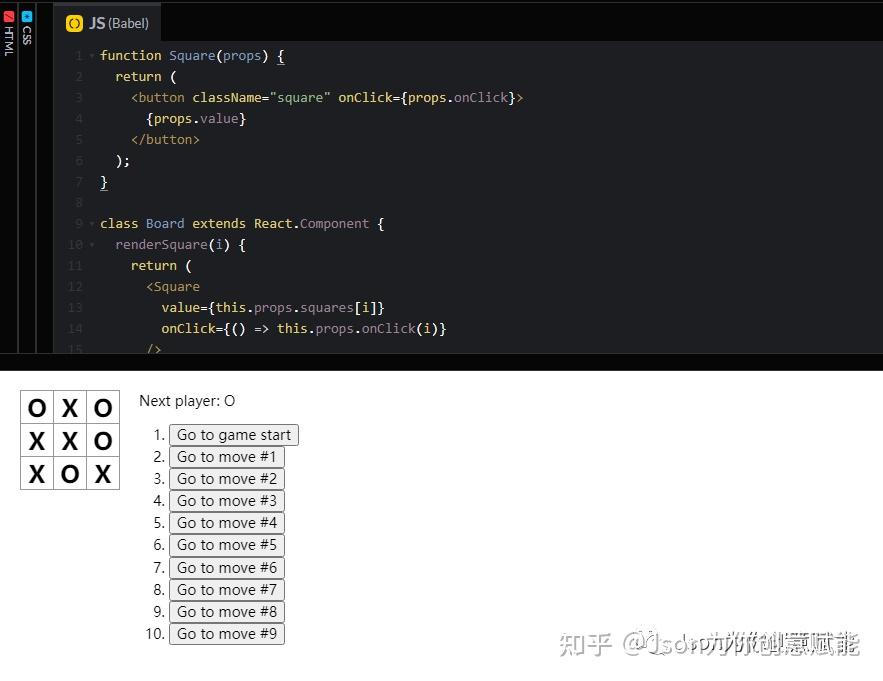 React做一个有趣的游戏 井字棋 知乎