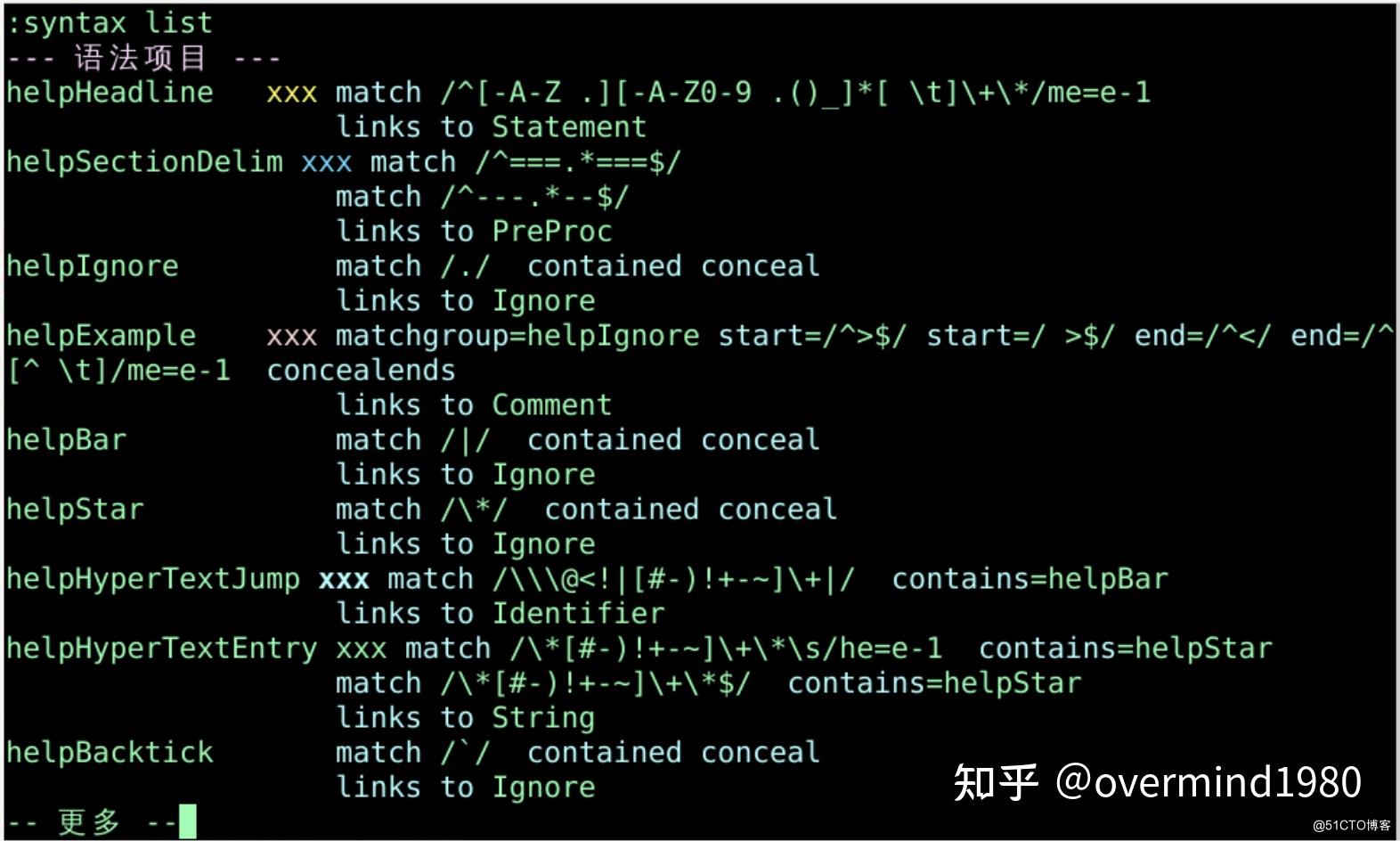 oeasy教您玩转vim - 90 - # 语法定义syntax - 知乎