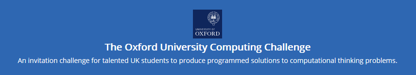 竞赛//OUCC牛津大学编程思维挑战赛 - 知乎