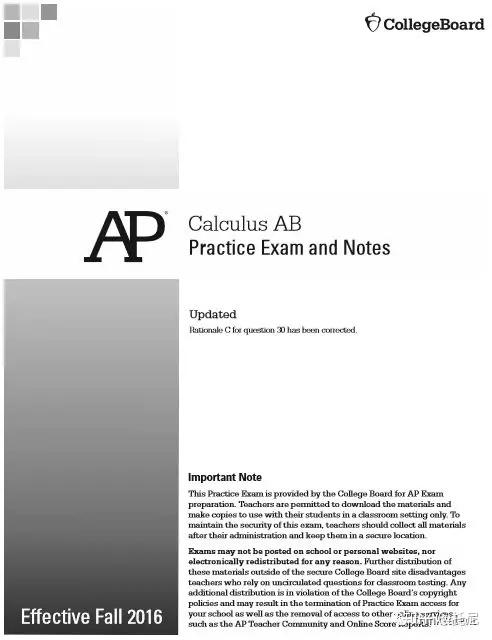 AP课程学习资料汇总 - 知乎