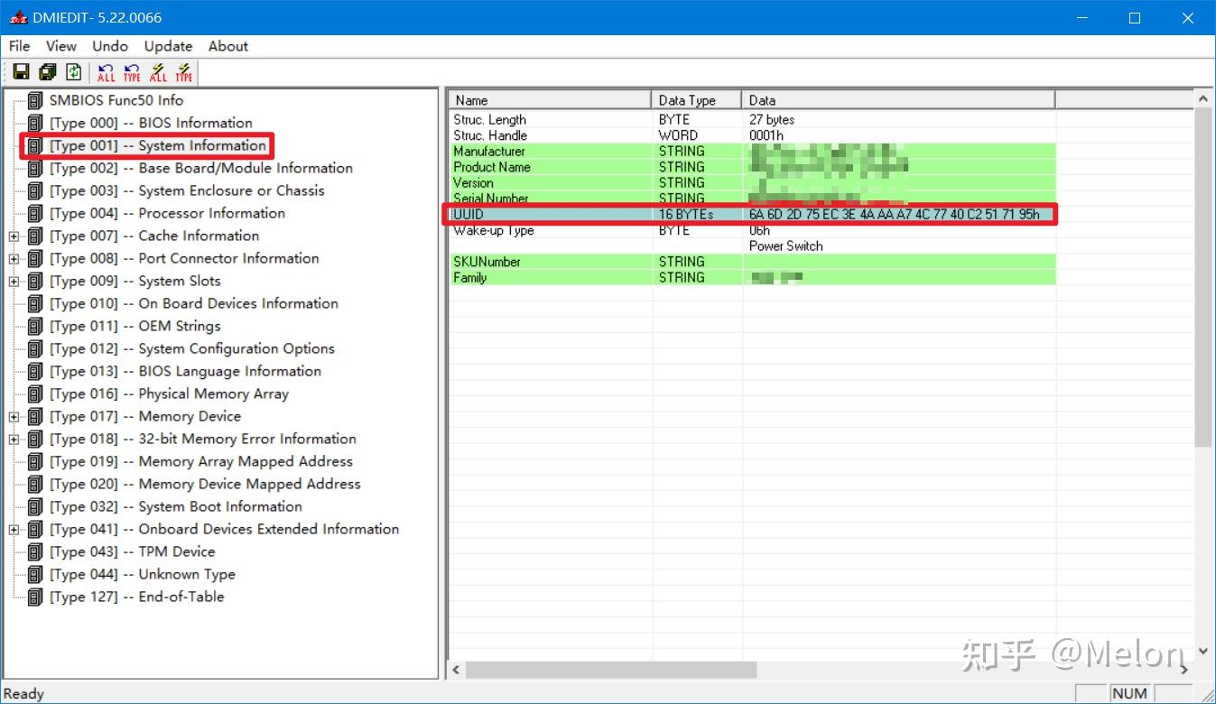 华硕主板如何查看 SMBIOS 中的 UUID 字段？ - 知乎
