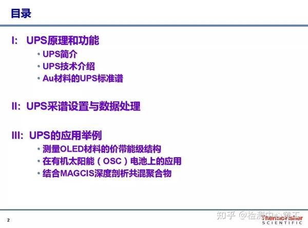 【测试干货】UPS原理和功能、采谱设置与数据处理应用举例 - 知乎