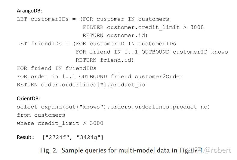 多模数据库系统研究综述 - 知乎