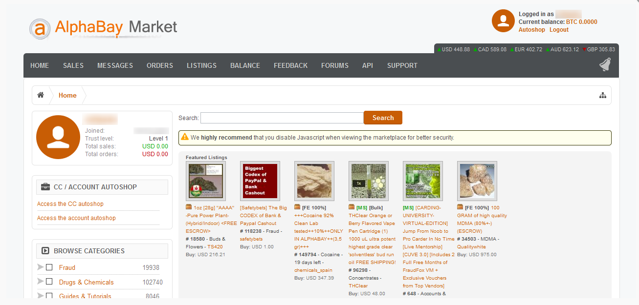 AlphaBay是怎么垮掉的？解密全球最大黑市AlphaBay被查封全过程 - 知乎