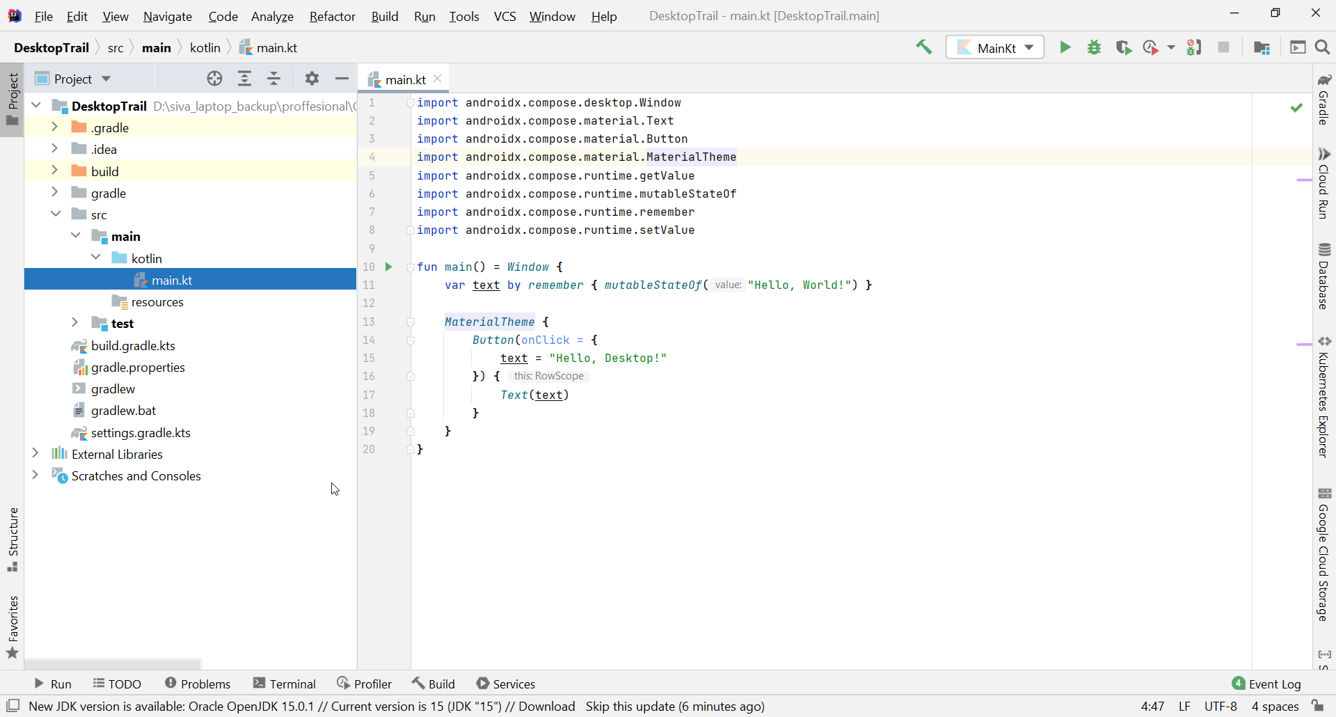 【译】JetPack Compose for Desktop 初体验 - 知乎