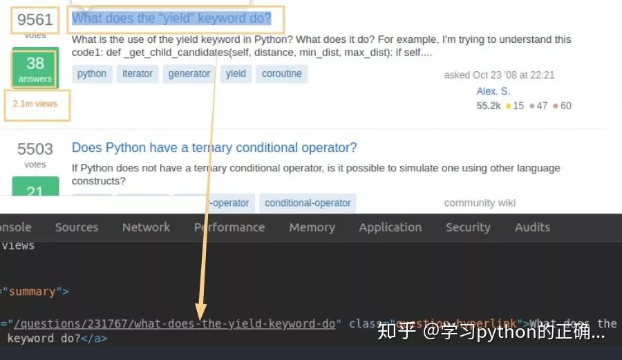 使用 scrapy 爬取 stackoverflow 上的所有 Python 问答 - 知乎